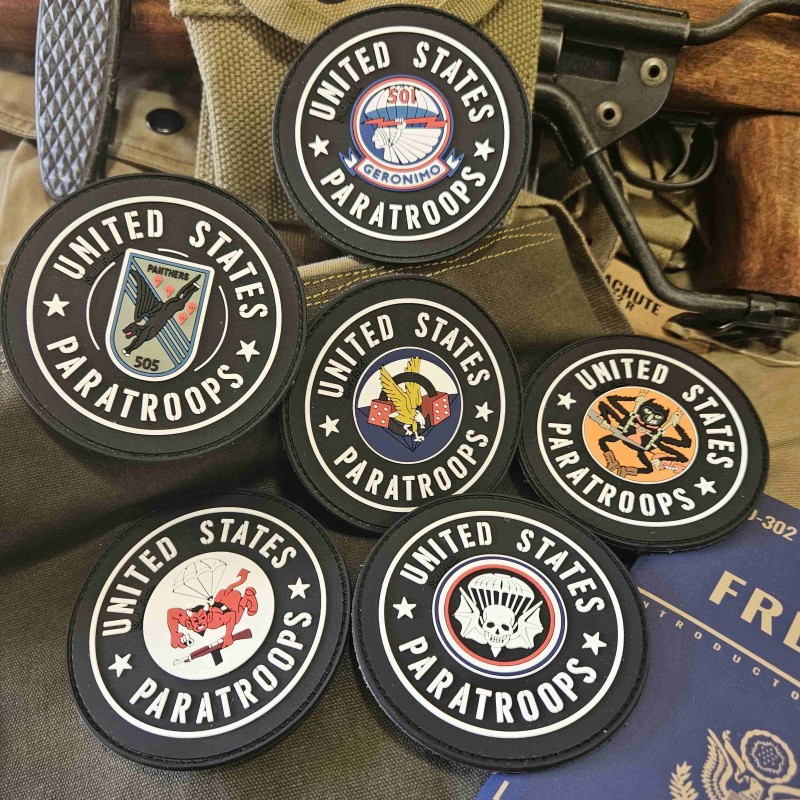 PATCH 3D 507TH PIR - Ww2 et Ww1 - Snake Patch